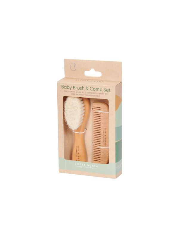 Little Dutch Kam En Borstel Set Hout | Baby-Dump